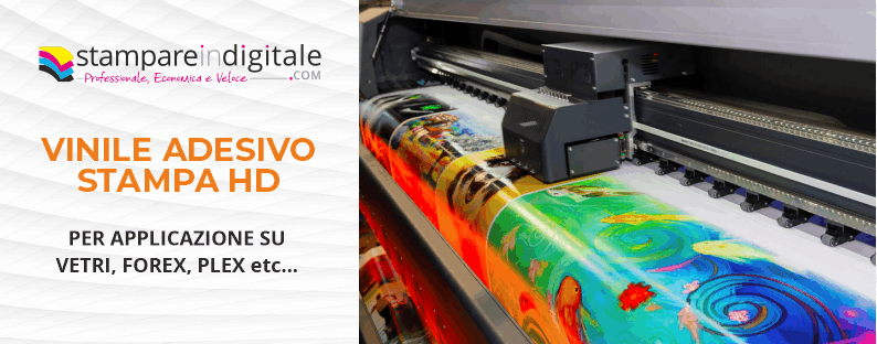 Vinile Adesivo Stampa HD | Stampareindigitale.com